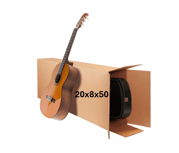 20x8x50 (275 lb strength) | SINGLE CARDBOARD BOX | SIDE LOADING ...