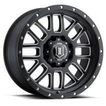 Fuel Contra 18X9 Gloss Black Milled Wheel - Walmart.com