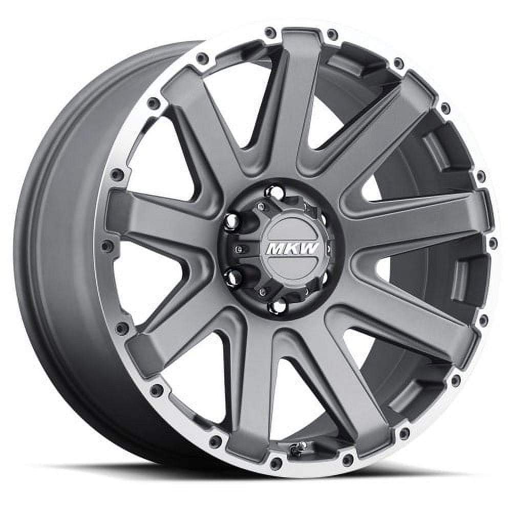 20x9 MKW Offroad M94 Anthracite Grey Wheel 5x5.5 (10mm) - Walmart.com