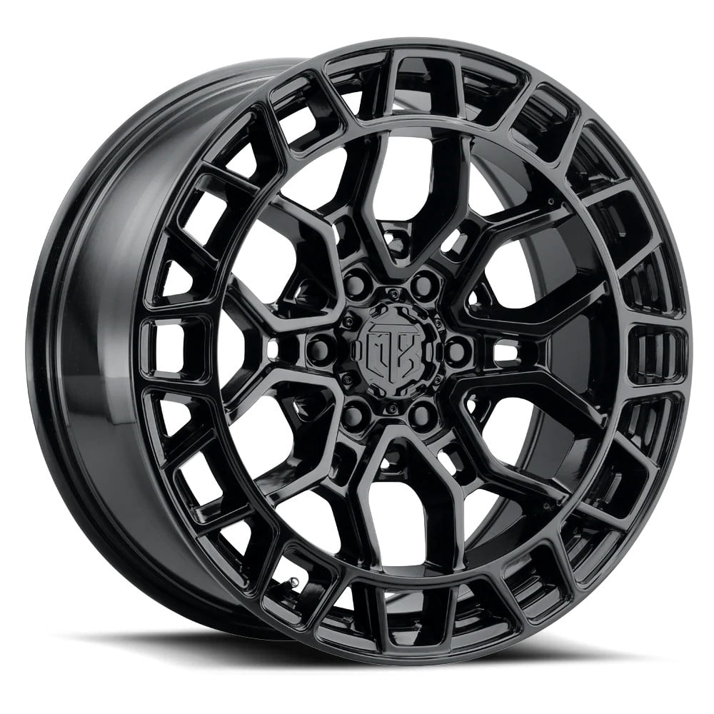 20x9 MTX X302GB Phantom 6 Gloss Black Wheel 6x5.5 (18mm) - Walmart.com