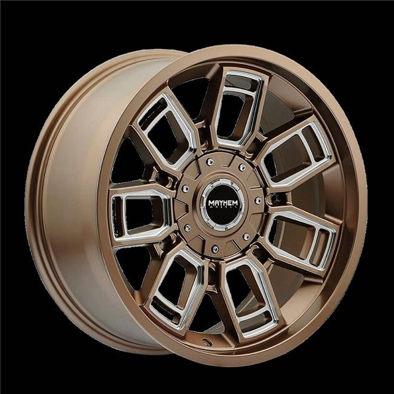 20x9 Mayhem 8118 Ordinance Gloss Black Milled Wheel 5x5/5x5.5 (0mm ...