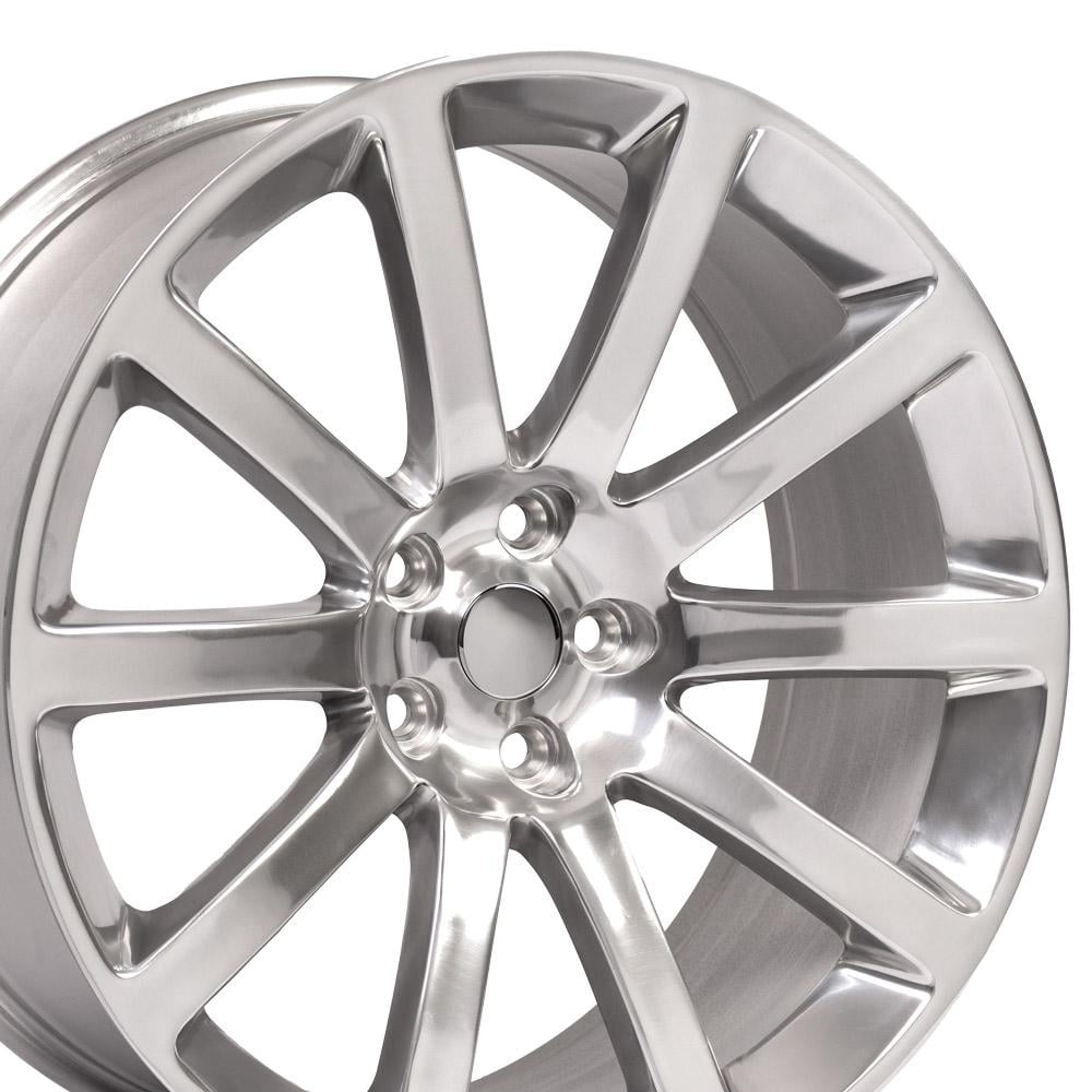 20x9 Wheel Compatible with Dodge, Chrysler - Polished Rim Style 300 SRT ...