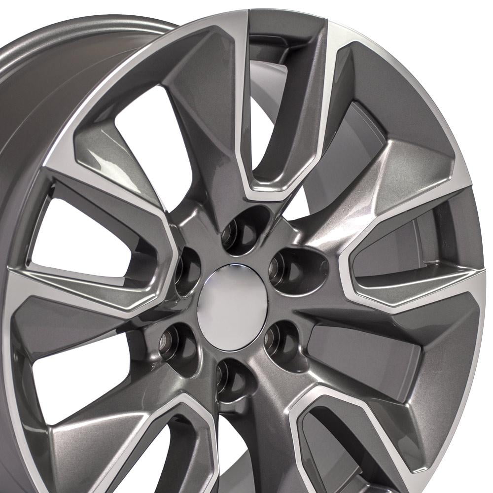 20" Replica Wheel CV32 Fits Silverado Sierra Tahoe Yukon Rim 20x9 ...