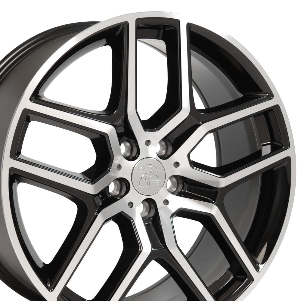 OE Wheels FR73 20 Inch Rim Fits Explorer Style 5x114.3 20x9 Gloss Black ...