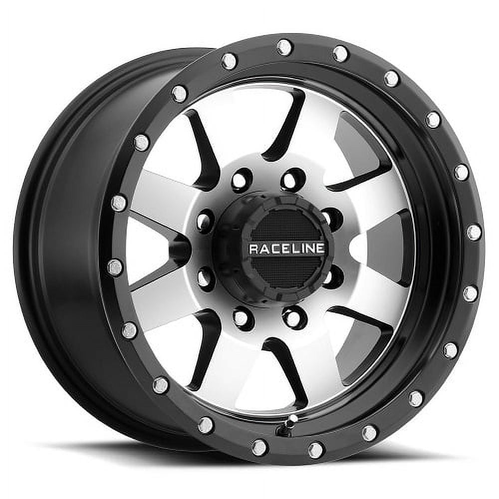20x9 Raceline 935M Defender Black/Machined Wheel 5x150 (+18mm ...