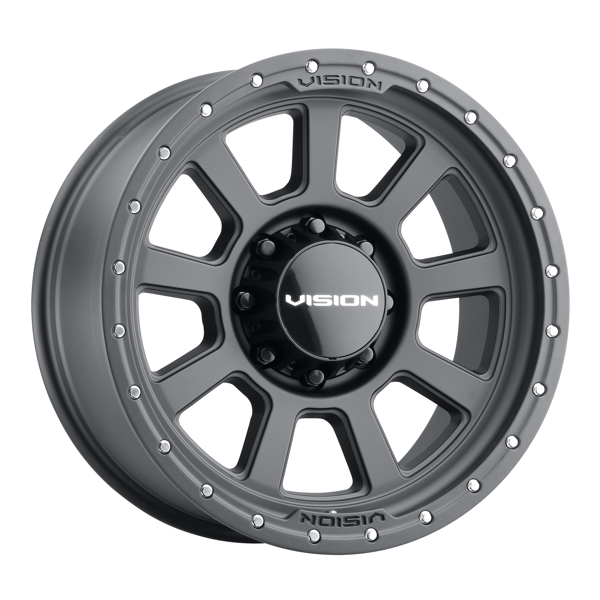 20x9 Vision 350 Ojos Satin Black Wheel 8x170 (12mm) - Walmart Business ...