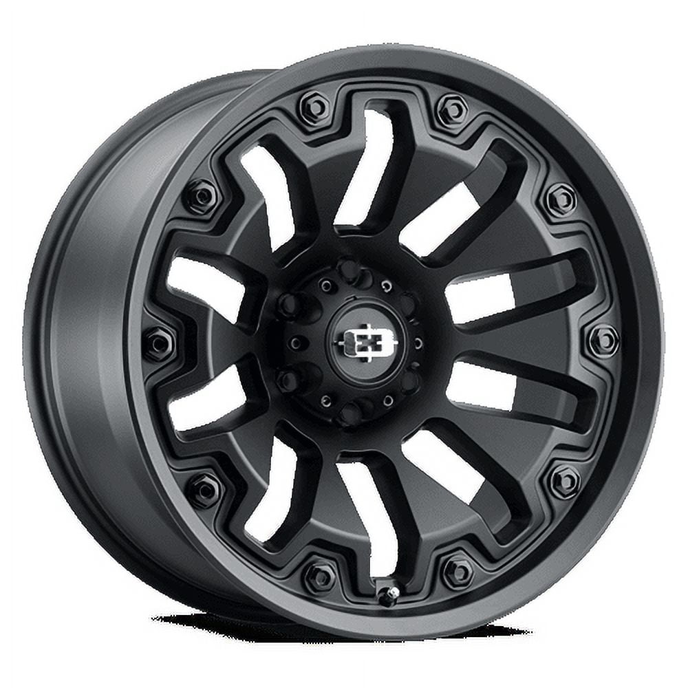 20x9 Vision 362 Armor Satin Black with Black Bolt Inserts Wheel 6x5.5 ...
