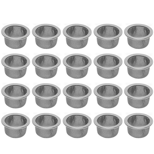 20xSmoking Pipe Stainless Steel Screen FiltersScreen Steel Mesh Concave ...