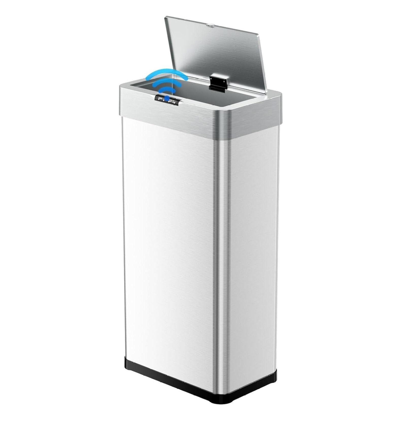 21.1 Gallon Sensor Trash Can,Touchless Automatic Garbage Can,Brushed ...