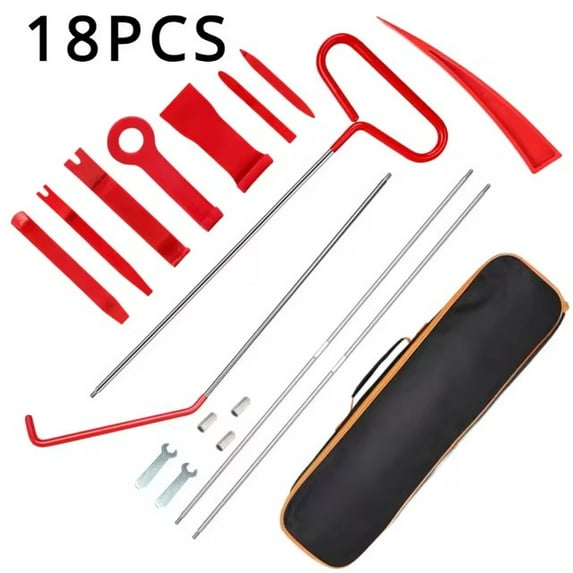 21/18PCS Car Door Tool Kit Inflatable Air Pump Auto Window Door Open ...