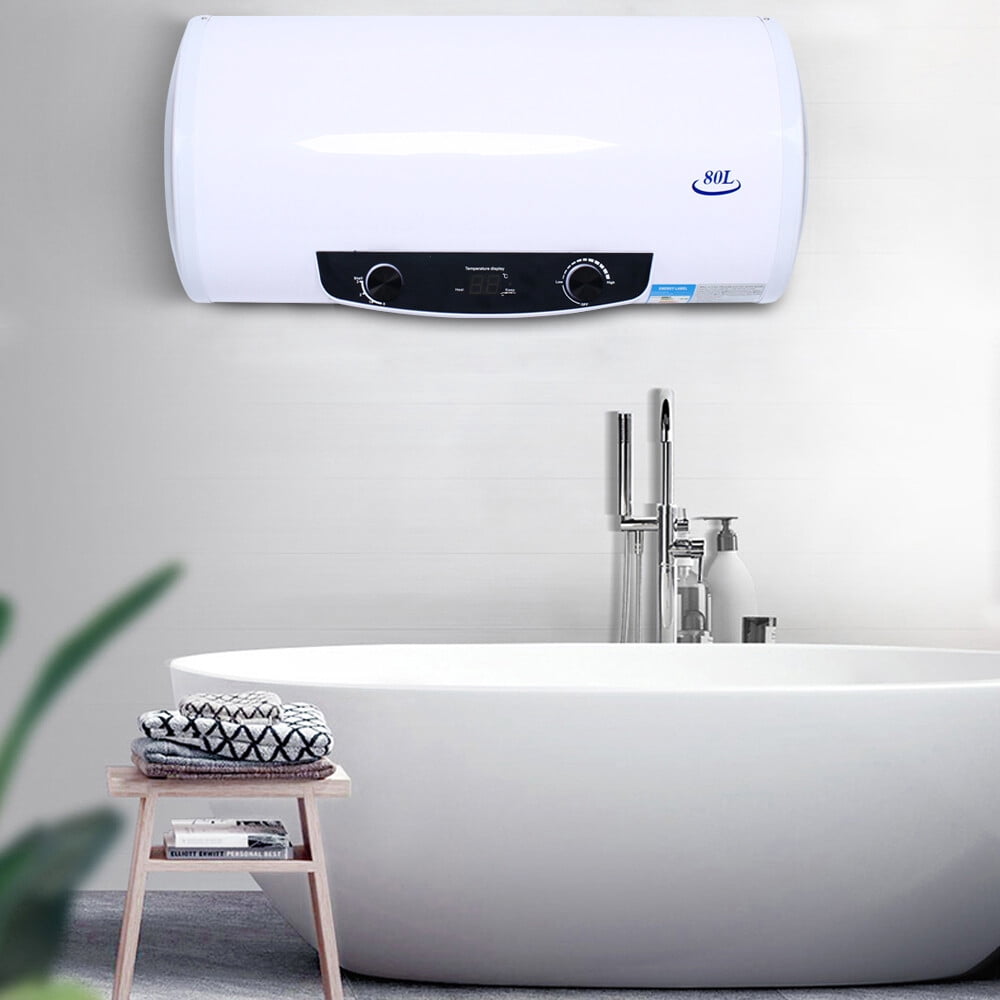 21.1Gal/80L Electric Water Heater Wall Mounted Bathroom Tankless Water ...