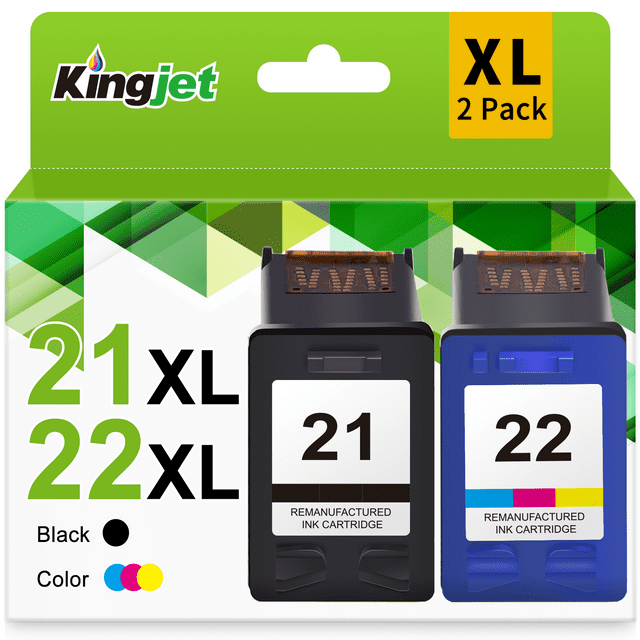 21 22 Ink for HP Ink 21 22 Combo 21XL 22XL C9351AN C9352AN for HP ...