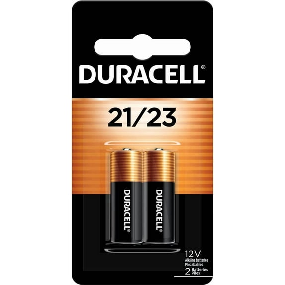 21/23 12V Battery, 2 Count (Pack of 1), 21/23 12 Volt Alkaline ...