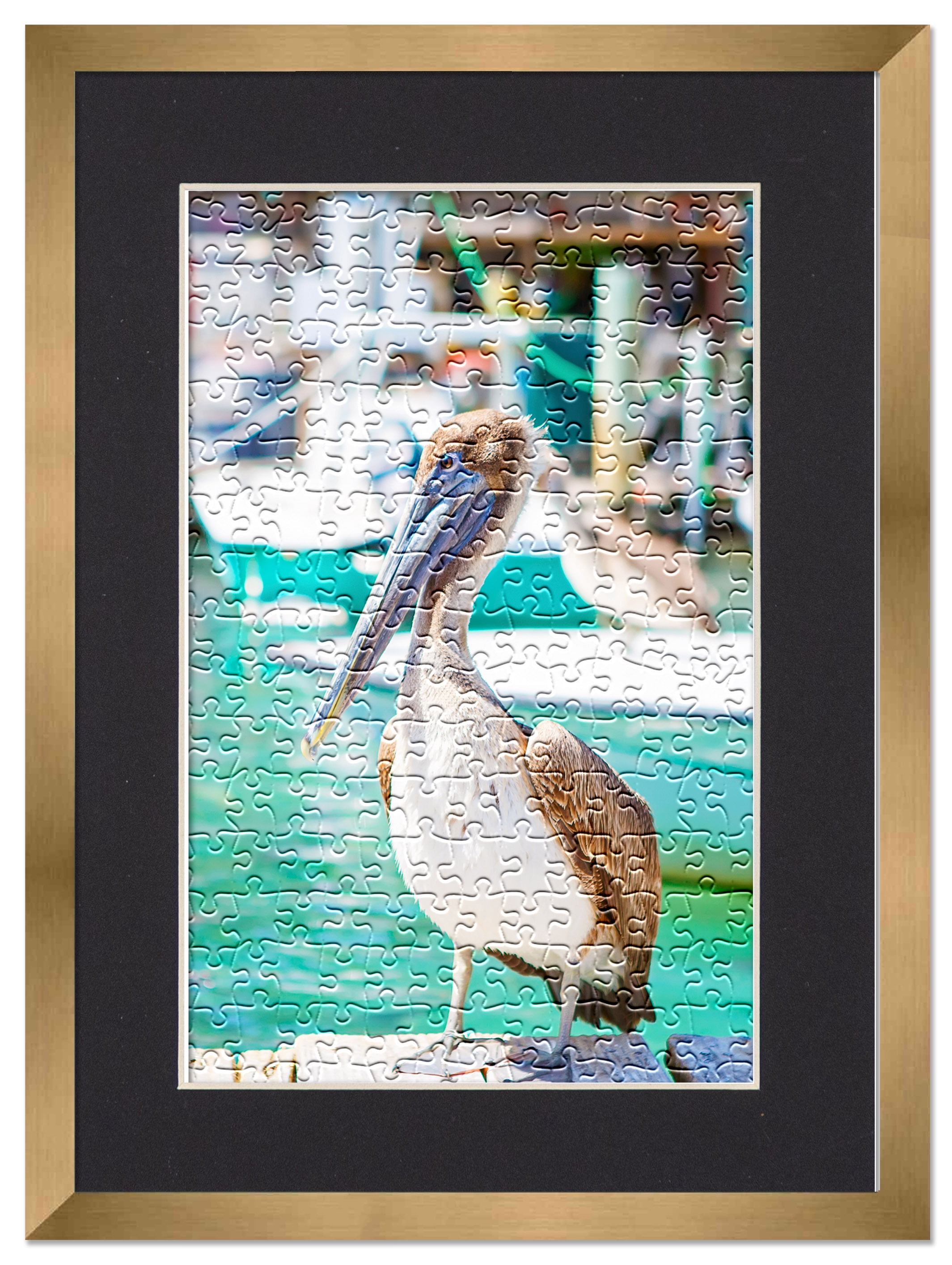 21.25x15 Jigsaw Puzzle Frame Kit - Kit Includes Puzzle Glue Sheets ...