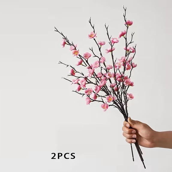 21.26-Inch Simulated Plum Branches for Valentine's Day, Weddings, New ...