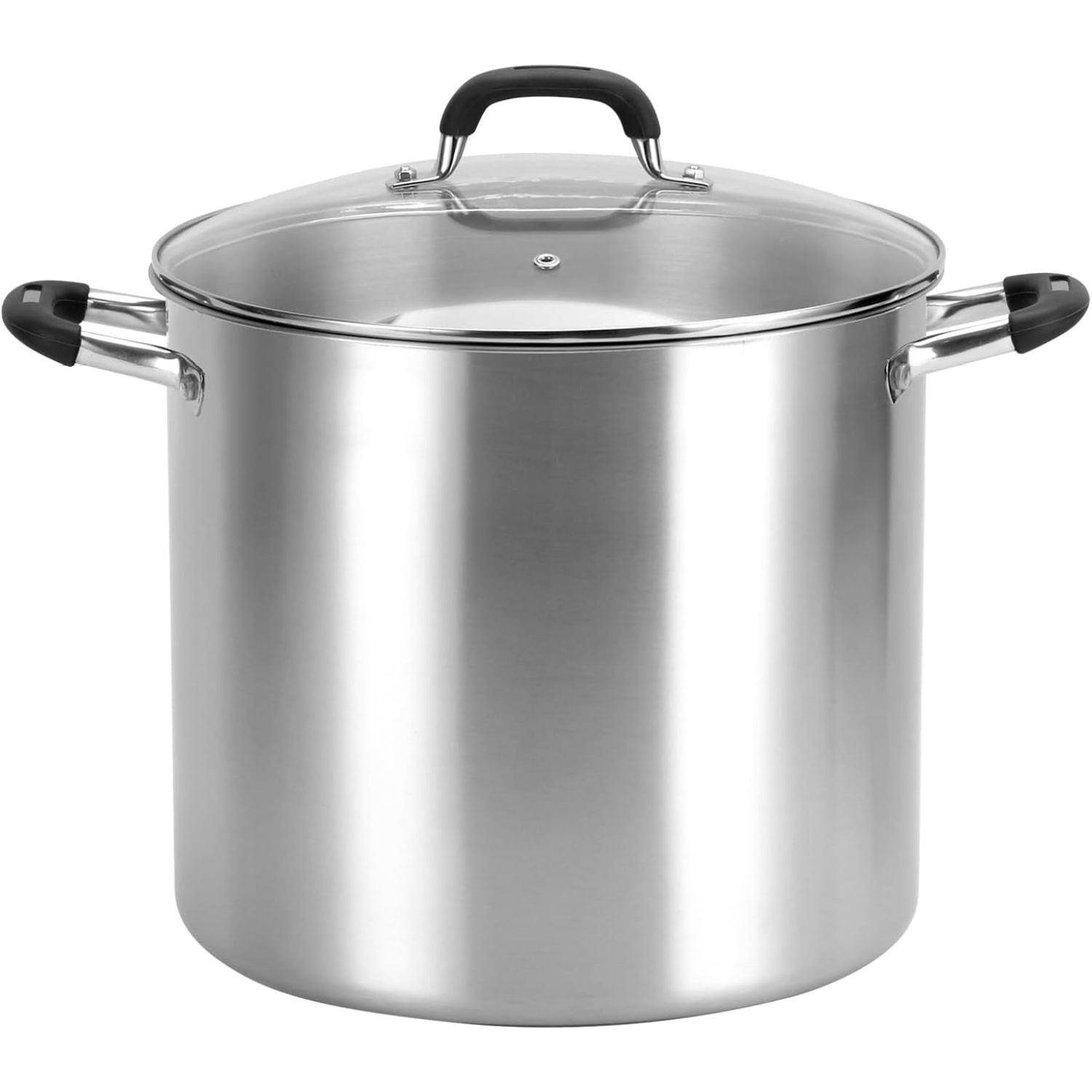 21.5 QT Canning Pot with Rack, Stainless Steel Water Bath Canner ...