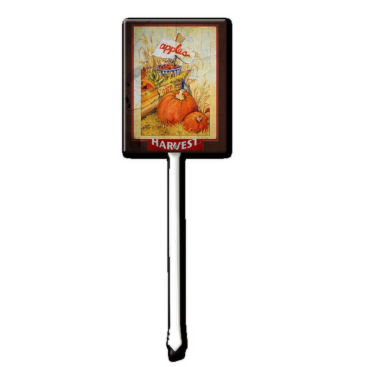 21.6" Aluminum Yard Stake Outdoor Fall Decor Rustic Garden Stake Autumn ...