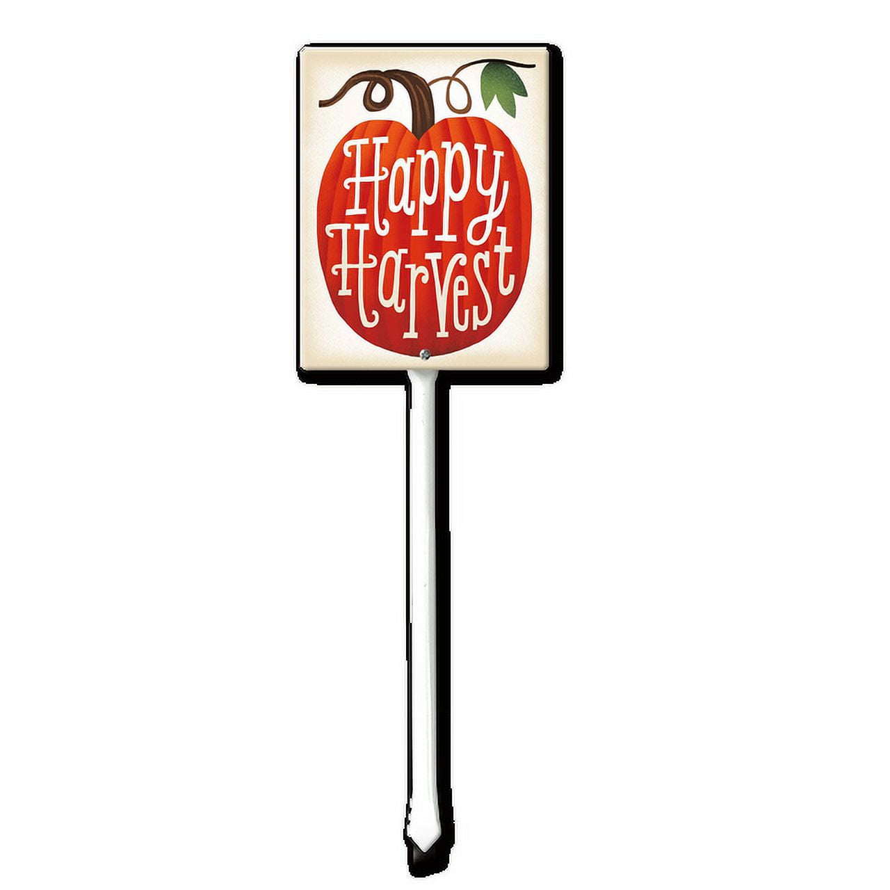 21.6" Aluminum Yard Stake Outdoor Fall Decor Rustic Garden Stake Autumn ...