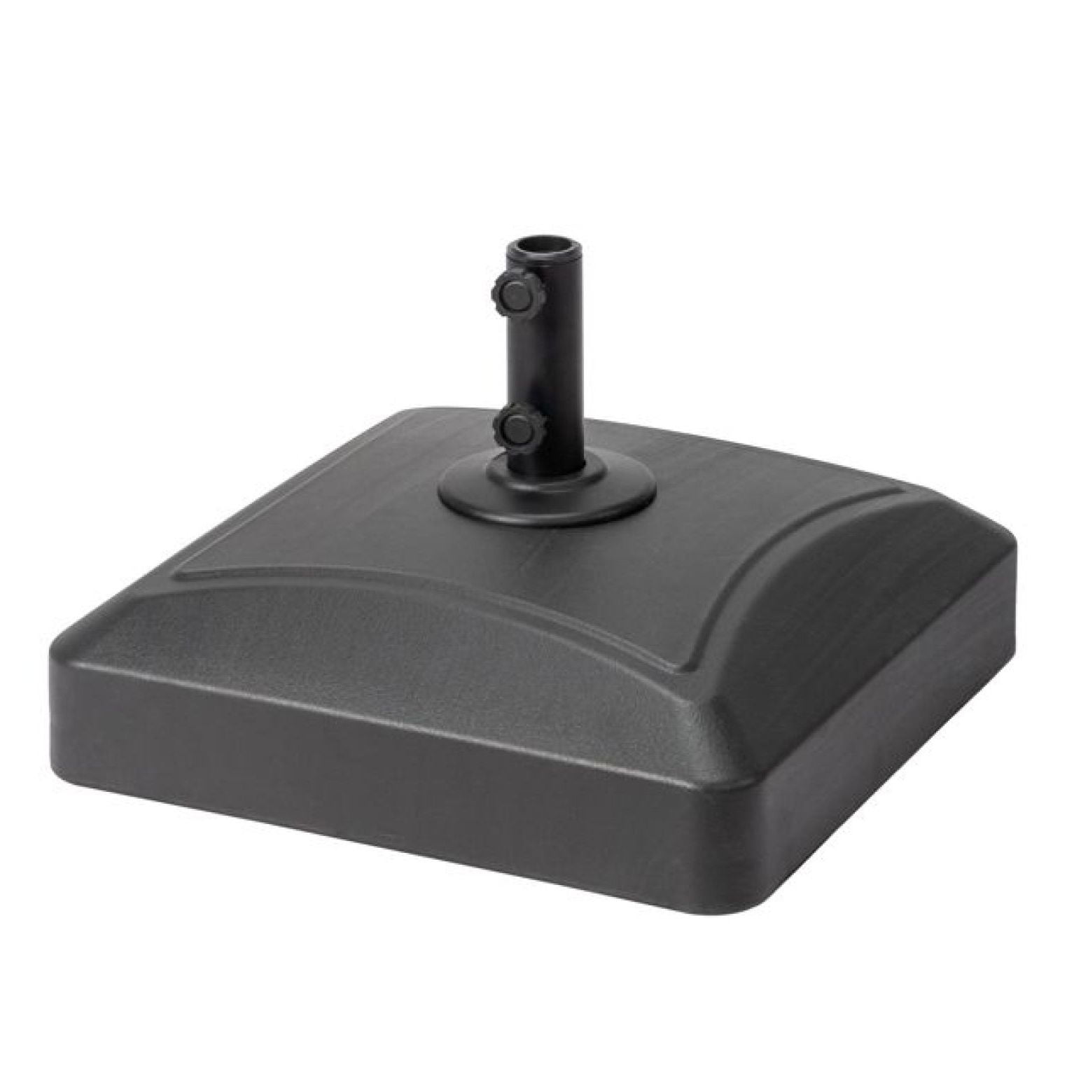 21.6" Water Injection Parasol Base - Heavy Duty Round Umbrella Stand ...