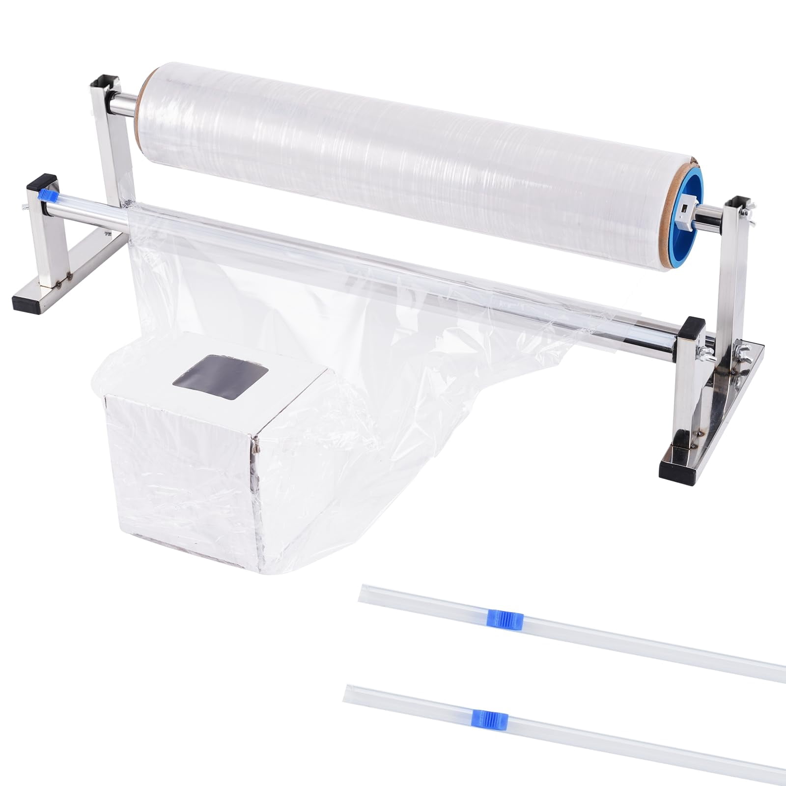 21.65 Inch Stainless Steel Manual Stretch Film Dispenser for Home ...