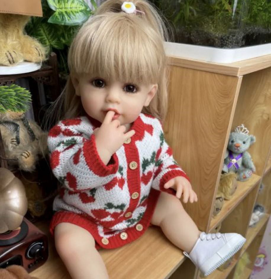 21.65inch Reborn Baby Dolls Real Life Soft Body Realistic Reborn Dolls ...