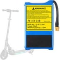 21.6V 2.5Ah Electric Scooter Battery Replacement Compatible with ...