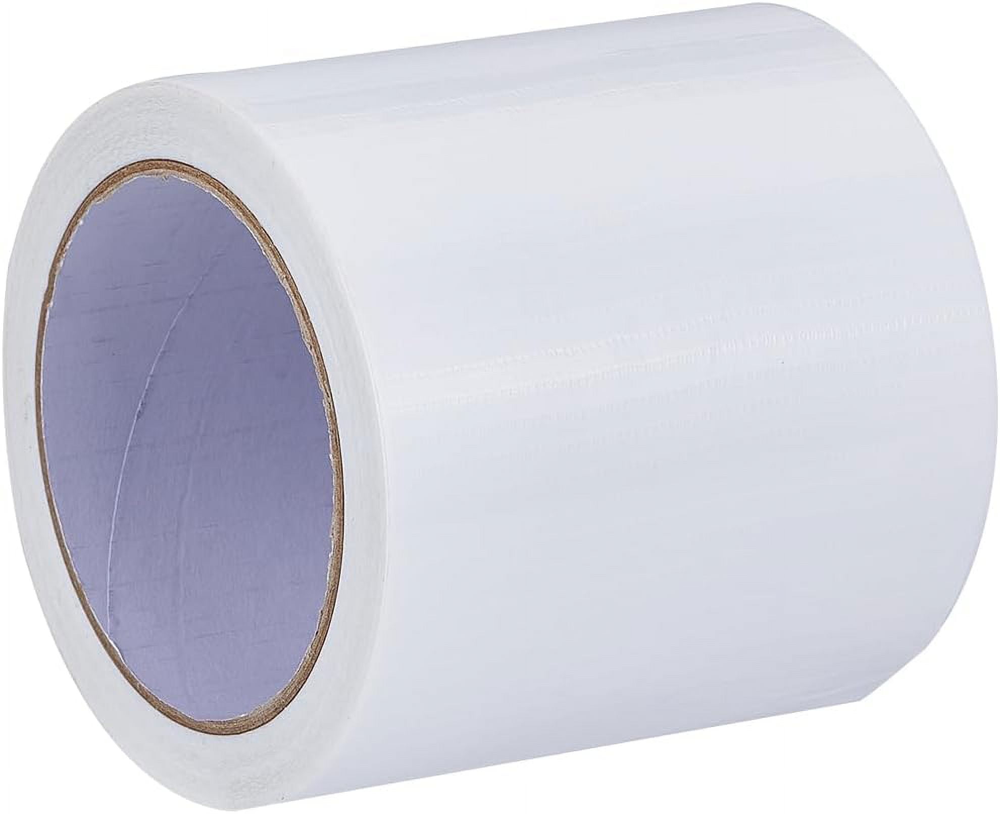 21.87 Yard 4 Inch White Wide Duct Tape Industrial Grade Duct Tape Heavy Duty Waterproof Weather ...