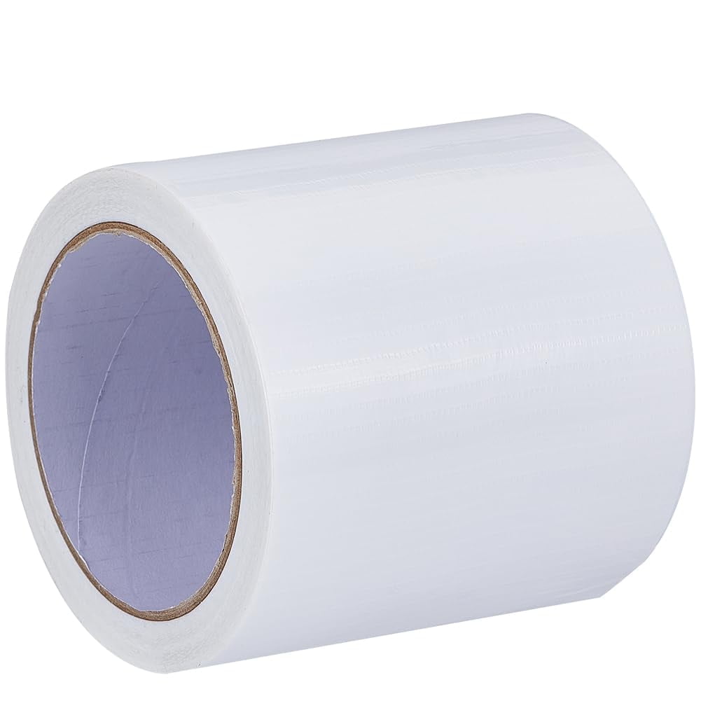 21.87 Yard 4 Inch White Wide Duct Tape Industrial Grade Duct Tape Heavy ...