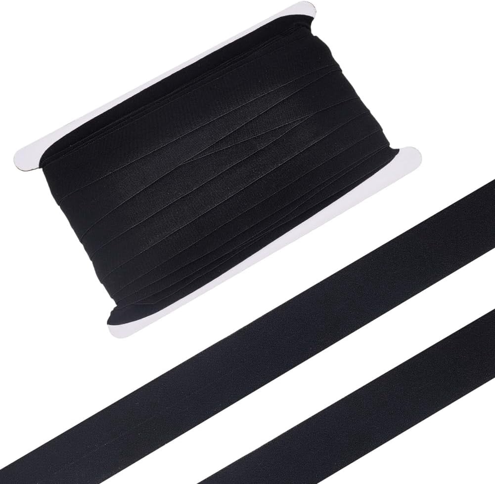 21.87 Yards(20m) Elastic Band for Sewing Bias Tape 1 Inch Polyester ...