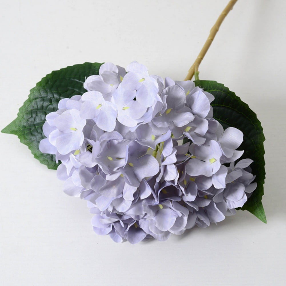 21" Artificial Flower Hydrangea Bush,5 Packs Hydrangea Bouquet Decor ...