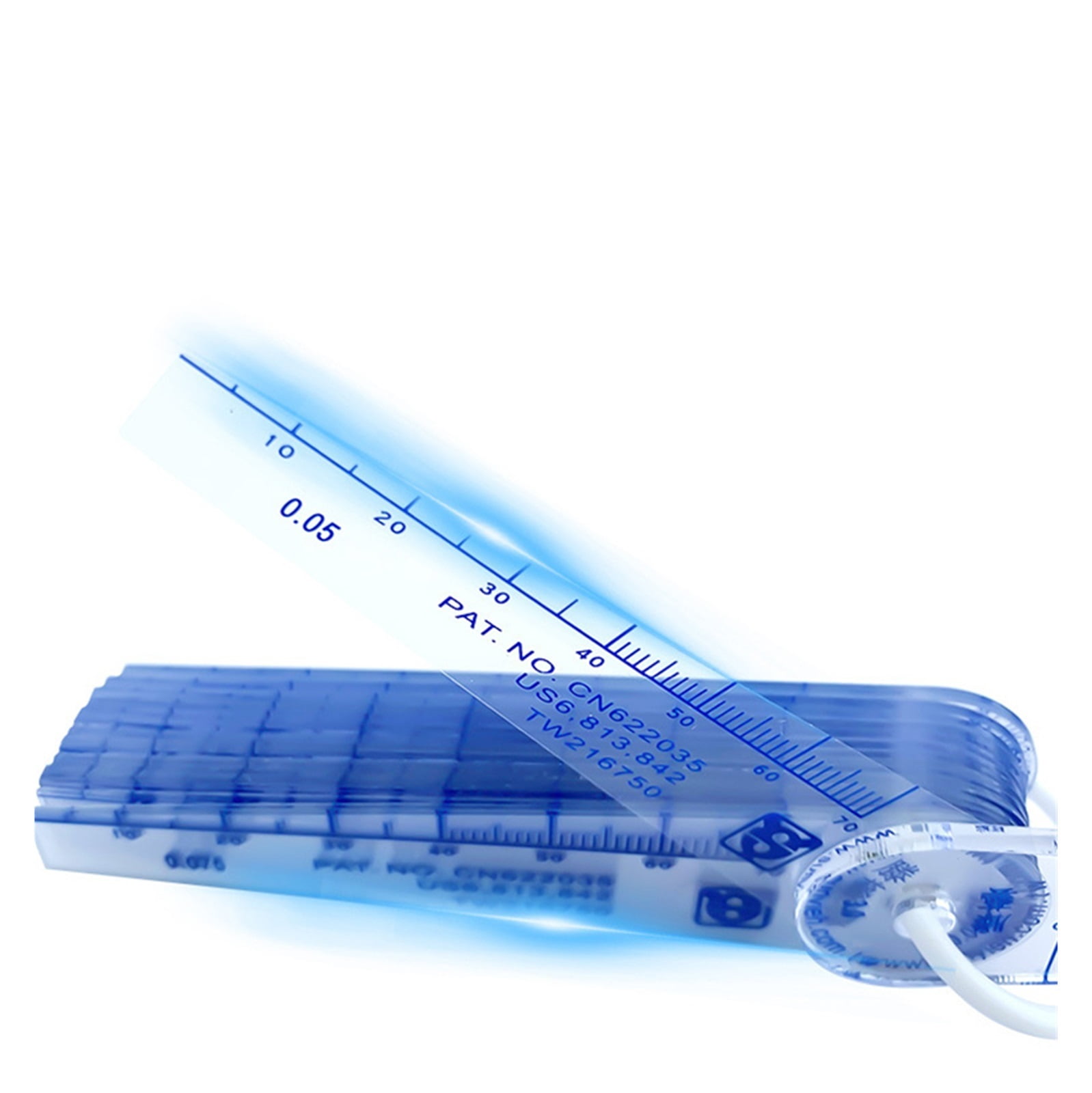 21 Blades Feeler Gauges Metric Measurement 0.05-1.0-1.5-2.0mmThickness ...