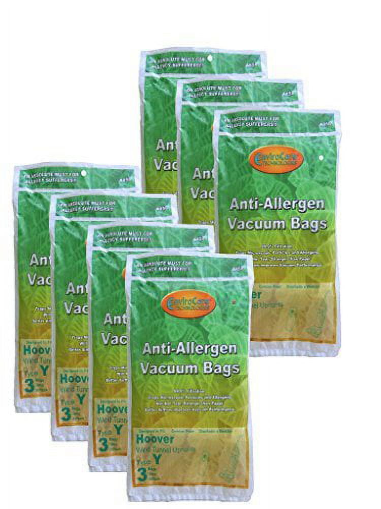 21 Compatible with Hoover HEPA Allergy Type Y Bags, WindTunnel Upright ...
