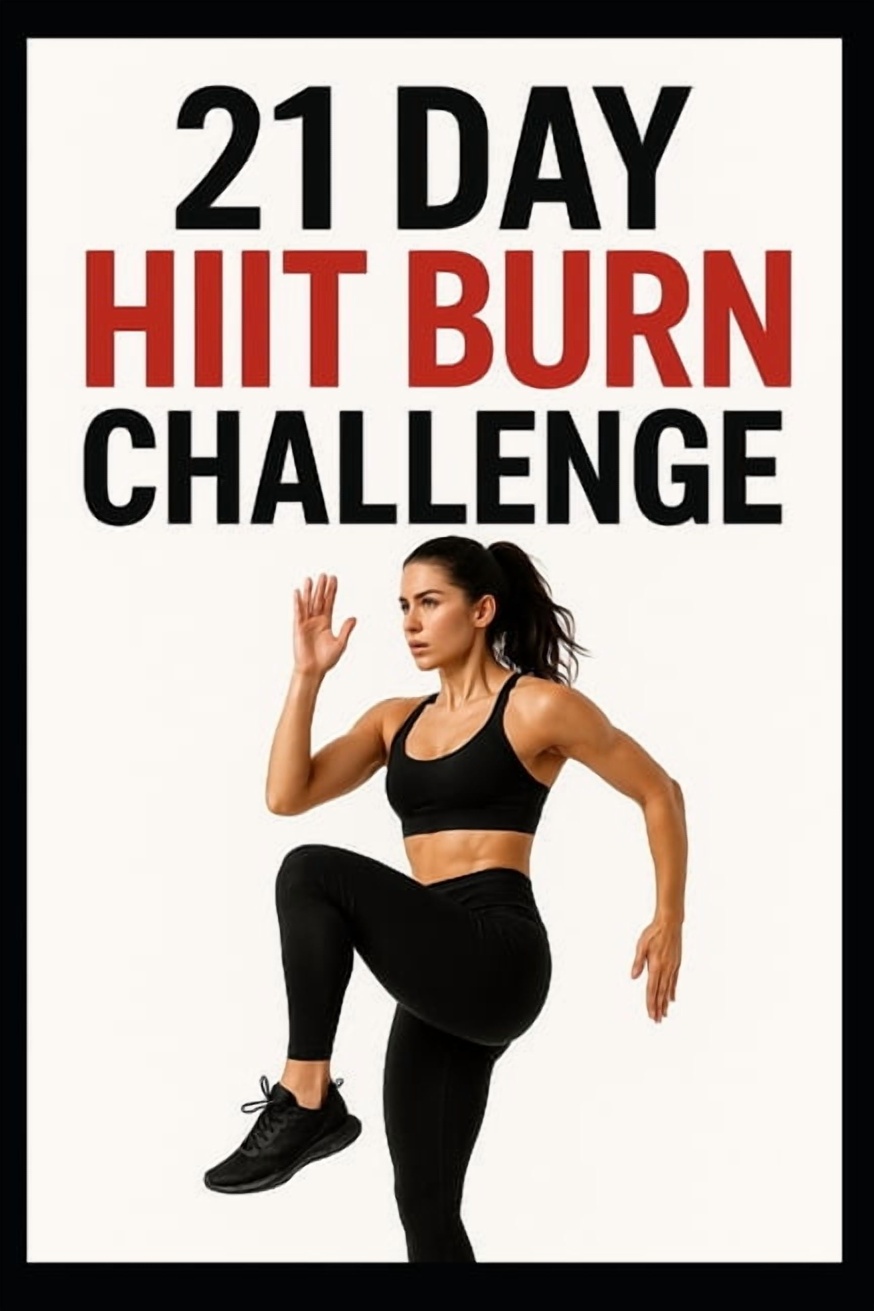 21 Day Challenges 21 Day HIIT Fat Burn Challenge: Torch Calories, Build ...