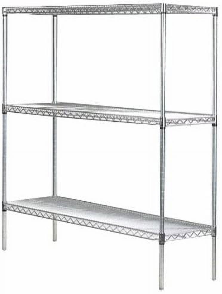 21" Deep x 36" Wide x 42" High 3 Tier Stainless Steel Wire Starter ...