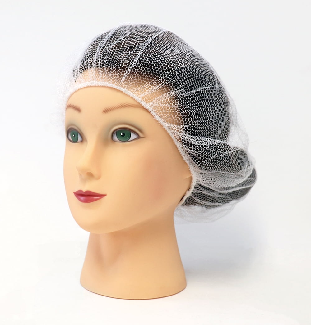 21" Disposable Food Service Hair Nets, Choose Your Color & Pack ...