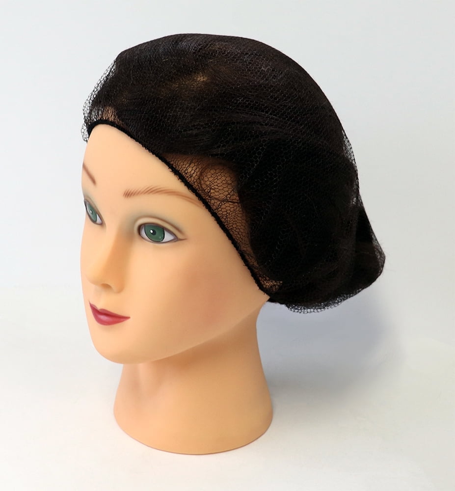 21" Disposable Food Service Hair Nets, Choose Your Color & Pack ...