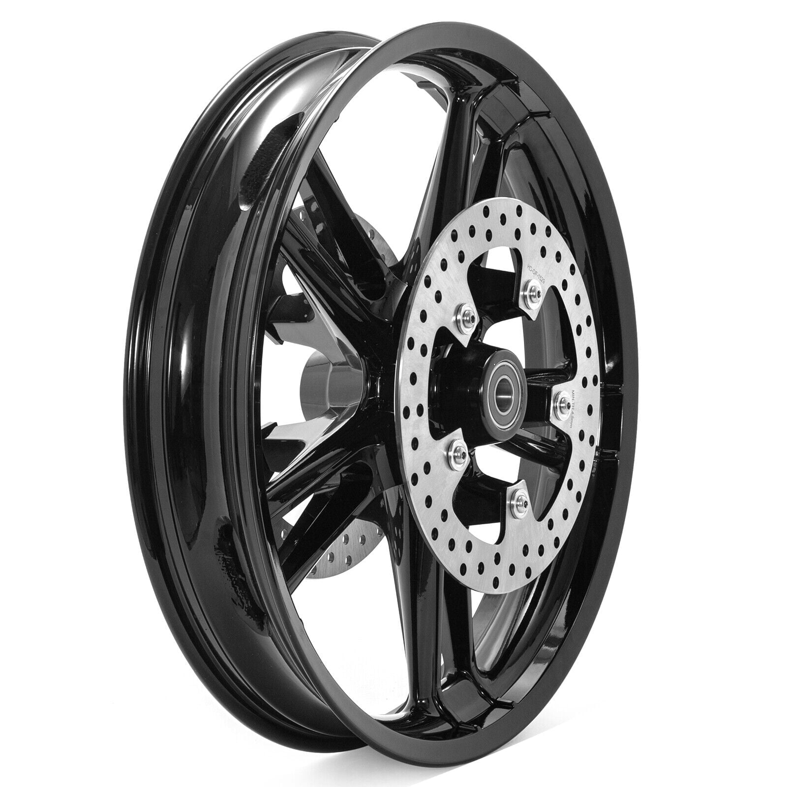21" Enforcer Front Wheel Rim Rotors for Harley Touring 2009-2023 Street ...