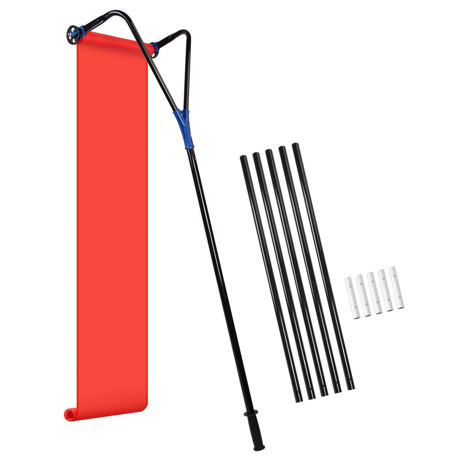 21 Feet Roof Snow Removal System Tool Snow Rake Pitched Roof with ...