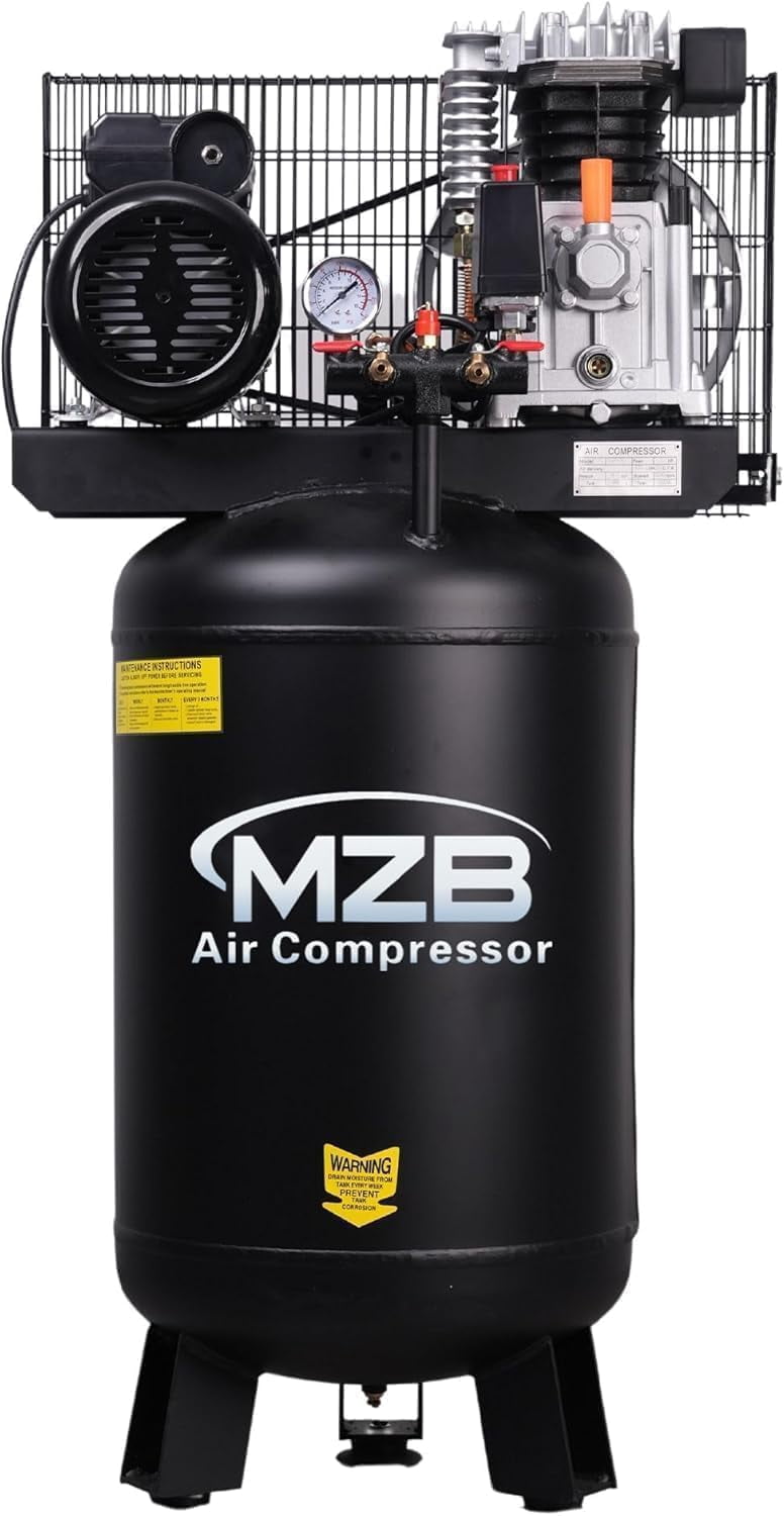 21 Gallon Ultra Quiet Air Compressor 3.0HP 11.3CFM 110V/60Hz , MAX ...