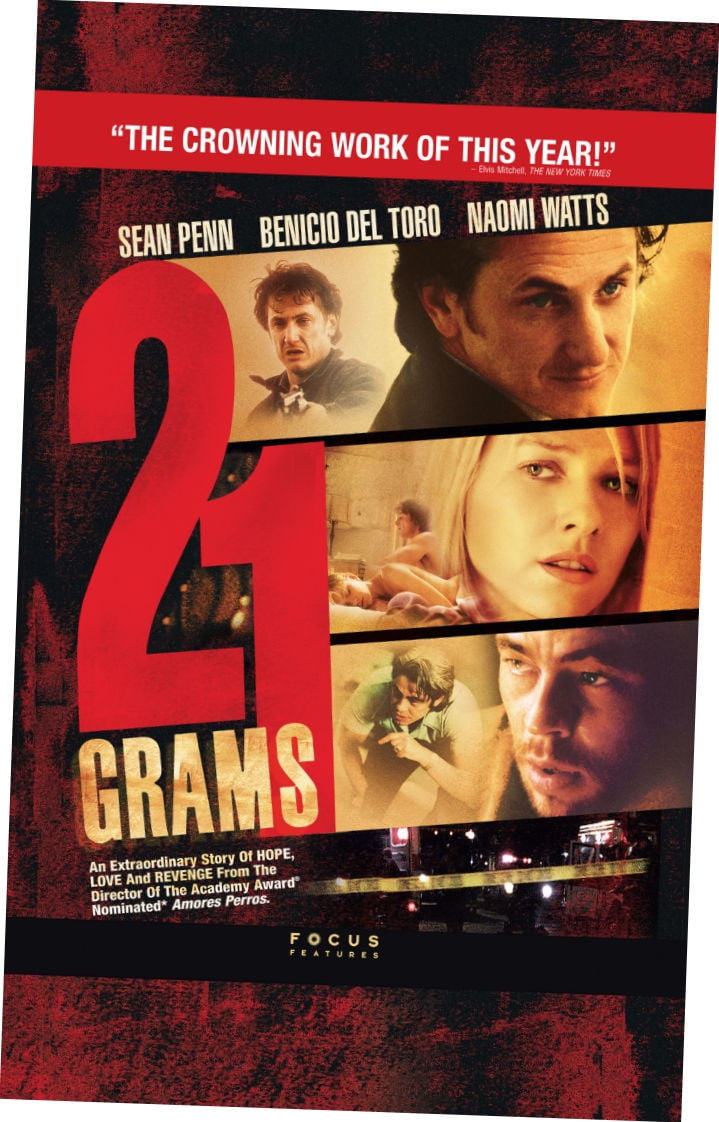 21 Grams Movie Poster Reprint 27Inx40In for any room 27x40 Multi-Color ...