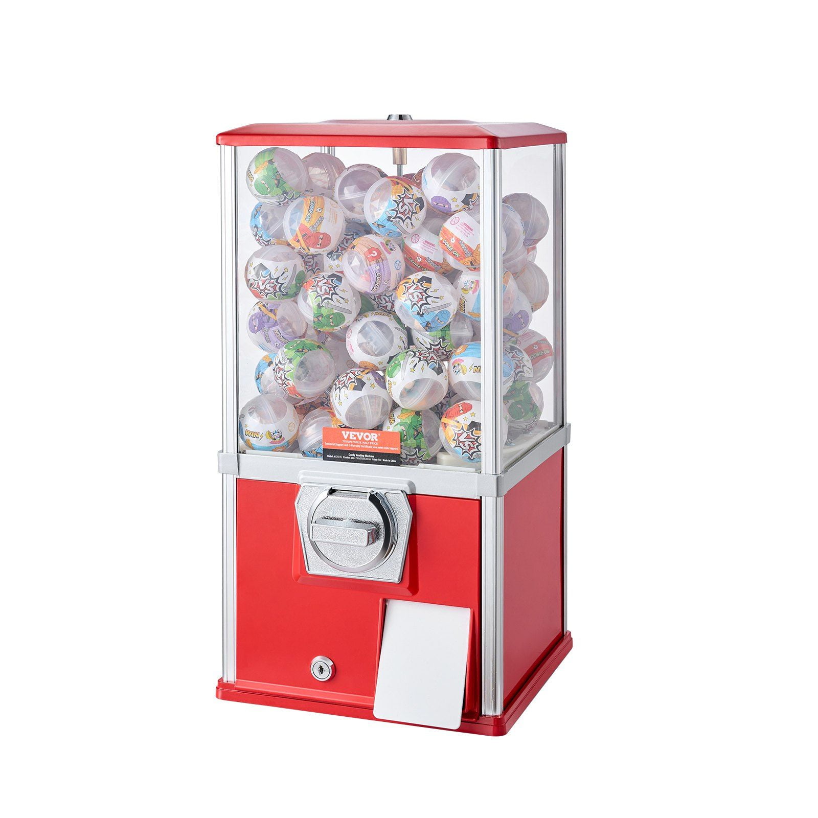 21"H Gumball Machine Vending Coin Bank Vintage Gumballs Dispenser PS ...