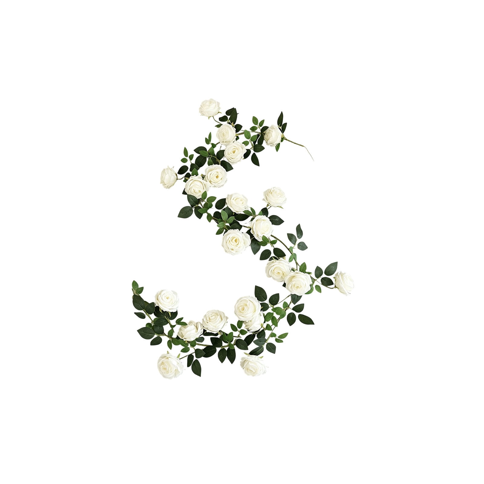 21-Head Rose Vines And Rose Floral Vines Backdrops And European-Style ...