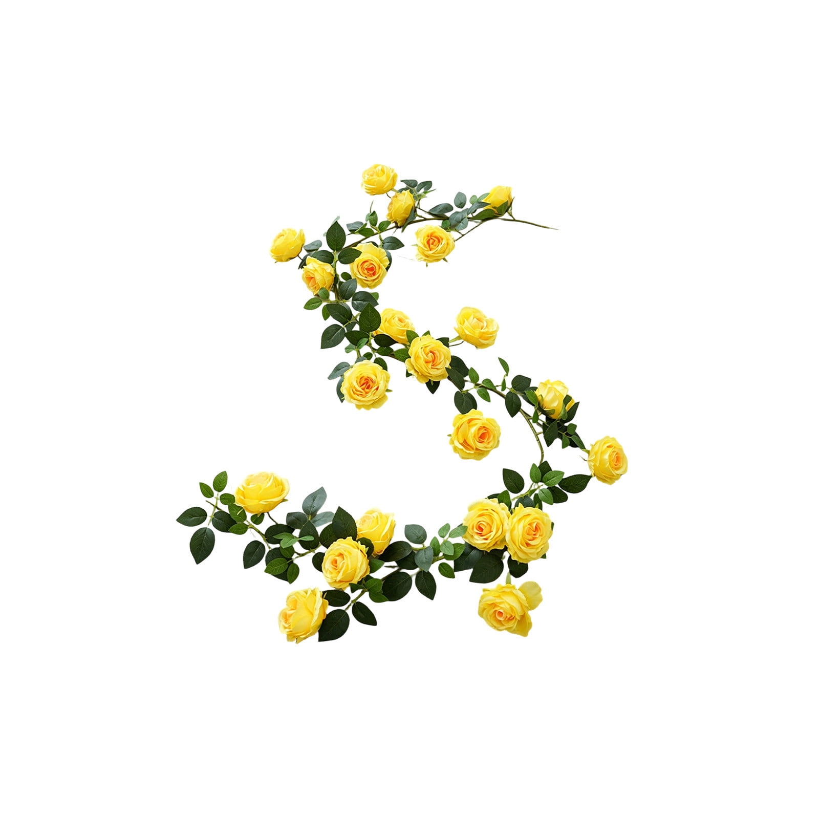 21-Head Rose Vines And Rose Floral Vines Backdrops And European-Style ...