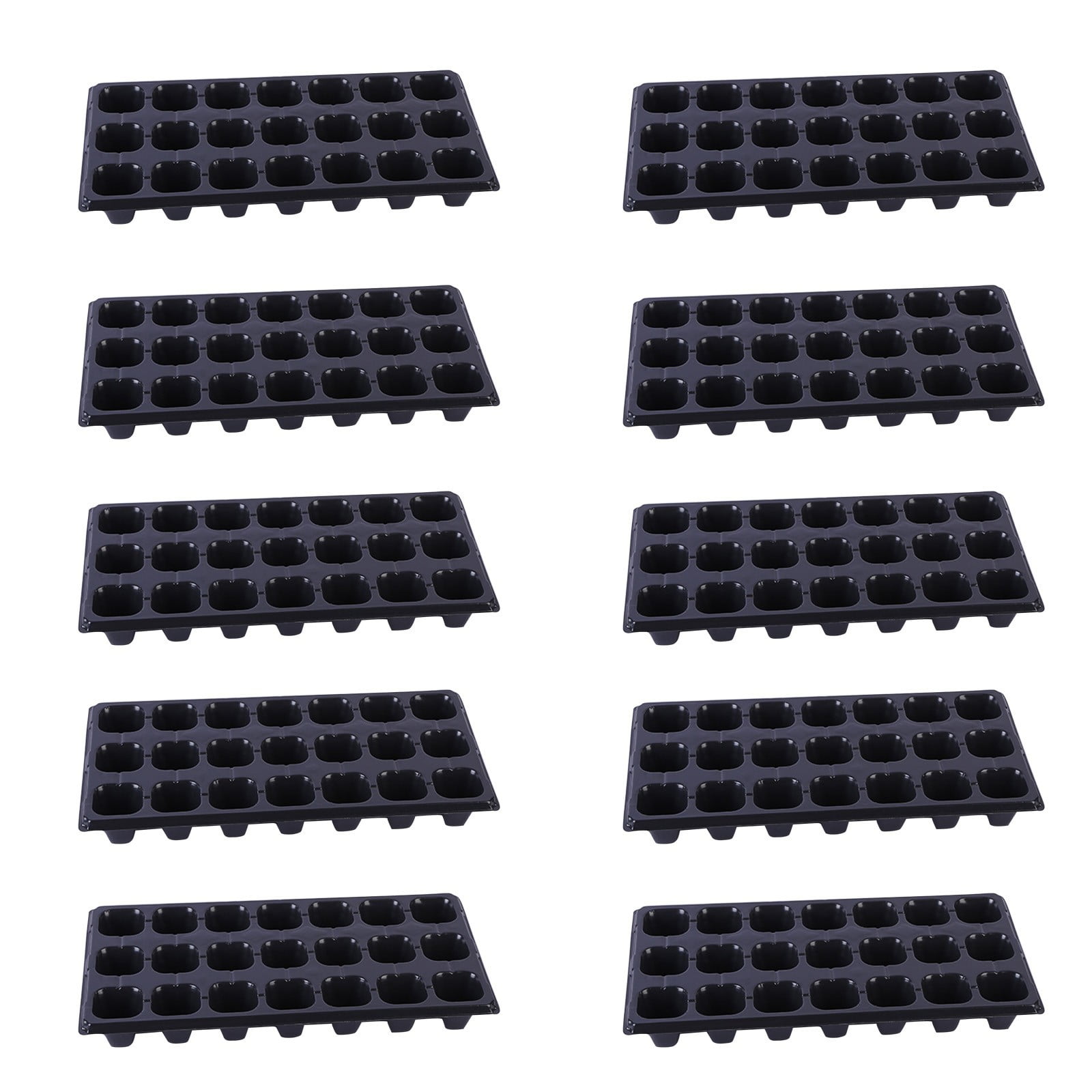 21-Hole Seedling Tray Beginner Tray Planting Container (10Pc),10Pc ...