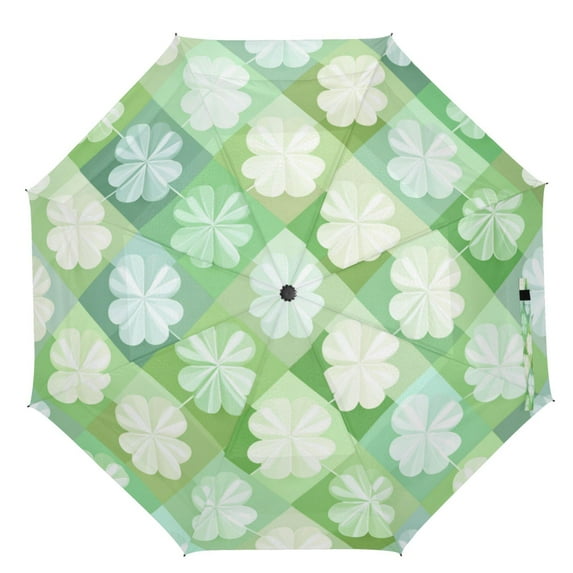 21" Inch Auto Open Close Folding Umbrella Windproof Waterproof Full ...