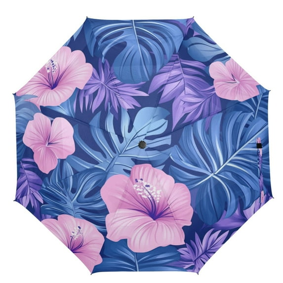 21" Inch Auto Open Close Folding Umbrella Windproof Waterproof Full ...