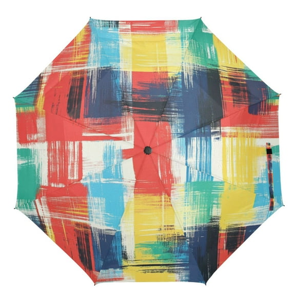 21" Inch Auto Open Close Folding Umbrella Windproof Waterproof Full ...