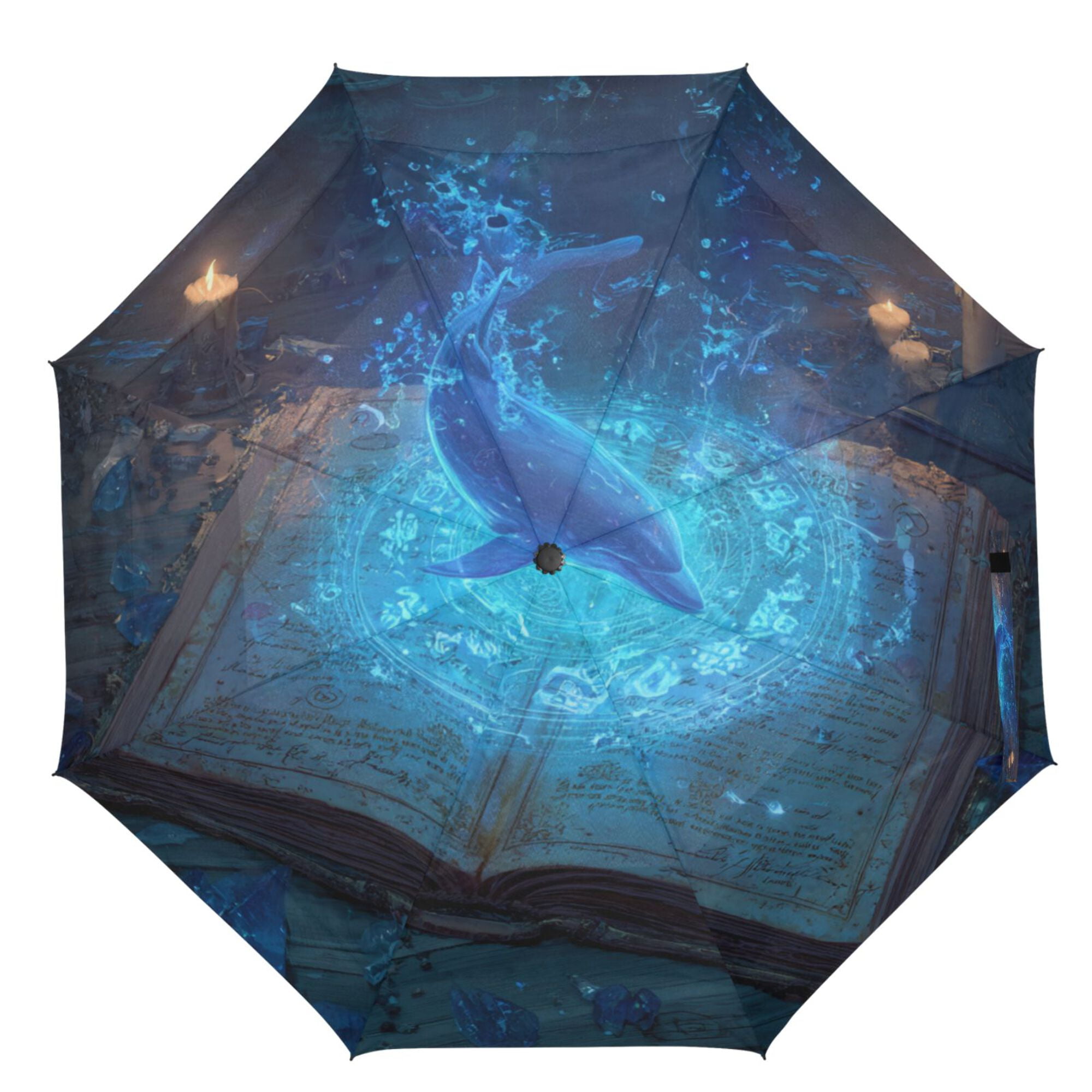 21" Inch Auto Open Close Folding Umbrella Windproof Waterproof Full ...