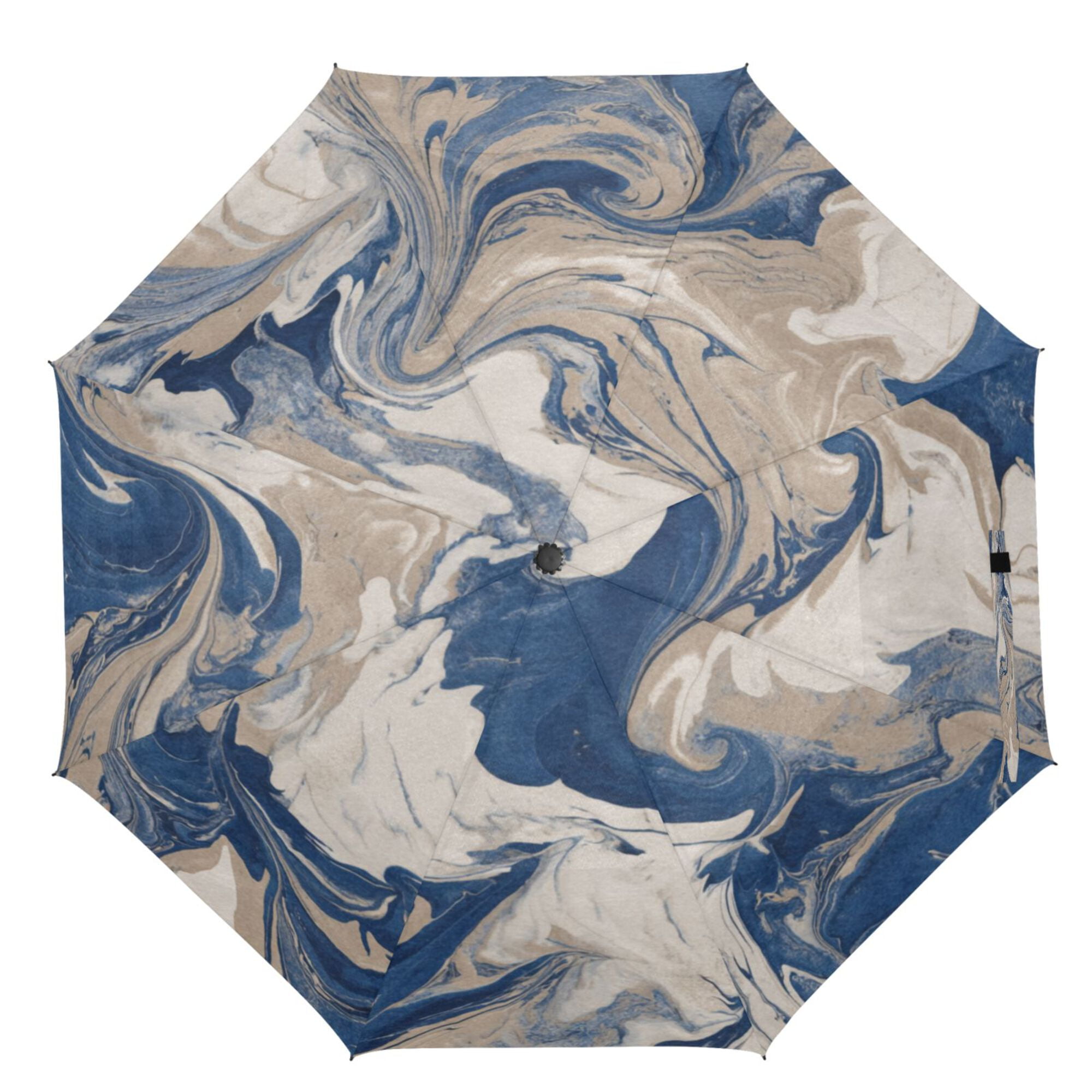 21" Inch Auto Open Close Folding Umbrella Windproof Waterproof Full ...