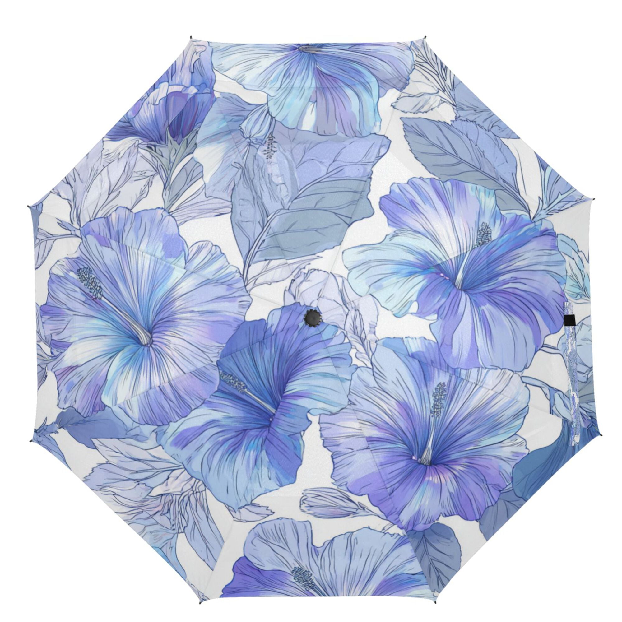 21" Inch Auto Open Close Folding Umbrella Windproof Waterproof Full ...